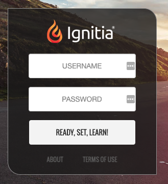 Logging in to the Help Center – Ignitia