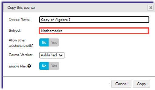 Copying a Custom Course to Create Another Custom Course – Ignitia