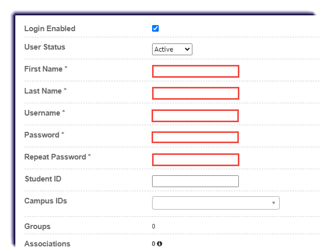 Creating a New Student Account – Ignitia