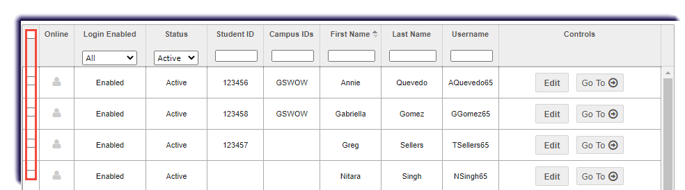 Enabling Student User Logins – Ignitia