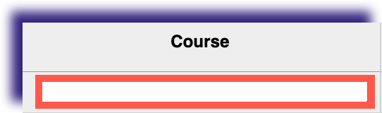 Searching for a Course – Ignitia