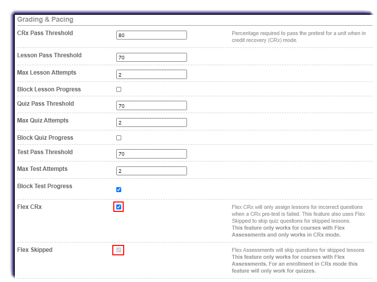 Editing Grading and Pacing Options – Ignitia